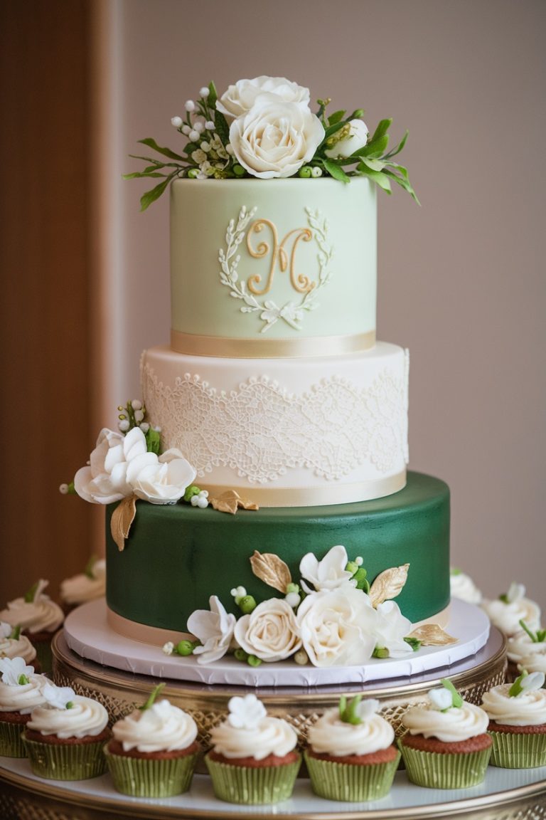 11 Birthday Cake Aesthetic Green Ideas - Emma's Cake Studio