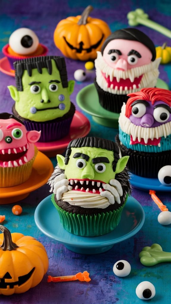 21 Spooky Halloween Cupcake Decoration Ideas: Creative Ideas for Your ...