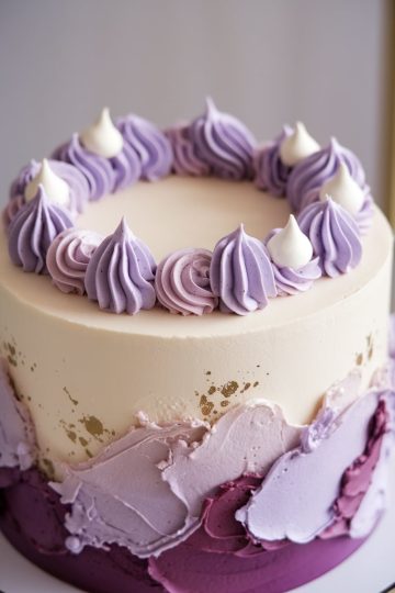 10 Birthday Cake Aesthetic Purple Ideas - Emma's Cake Studio