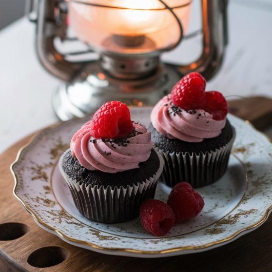 Vampire Bite Halloween Cupcakes: A Spooky Delight with a Deliciously ...