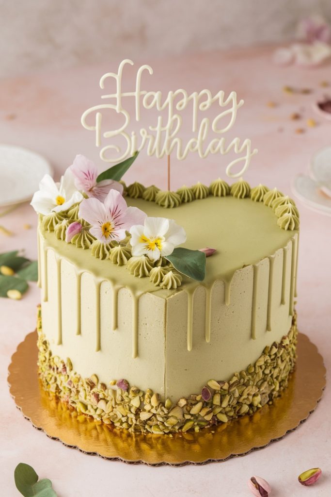 11 Birthday Cake Aesthetic Green Ideas - Emma's Cake Studio