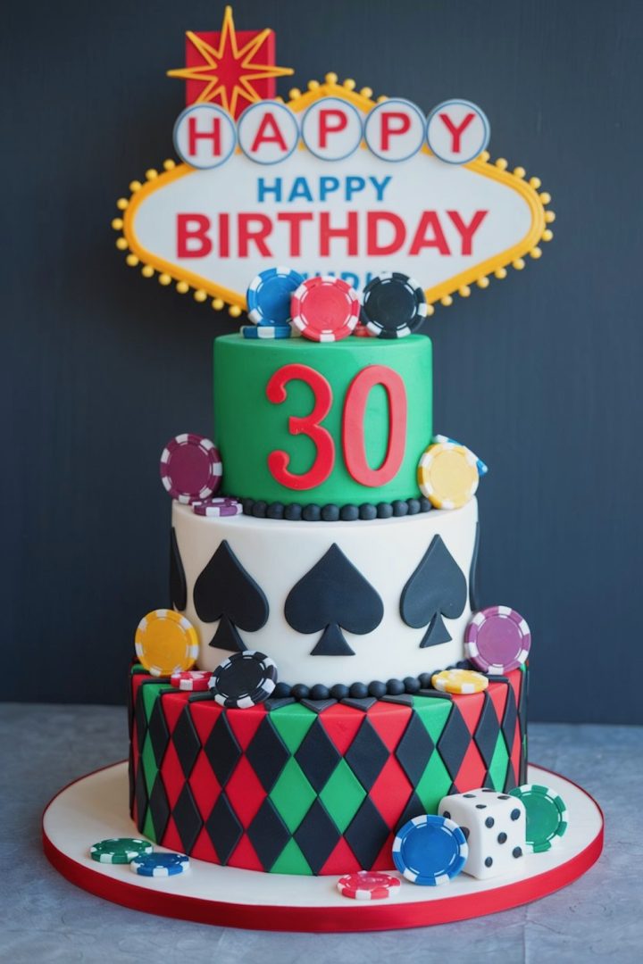 9 Las Vegas Cake Ideas for Your Sin City Celebration - Emma's Cake Studio