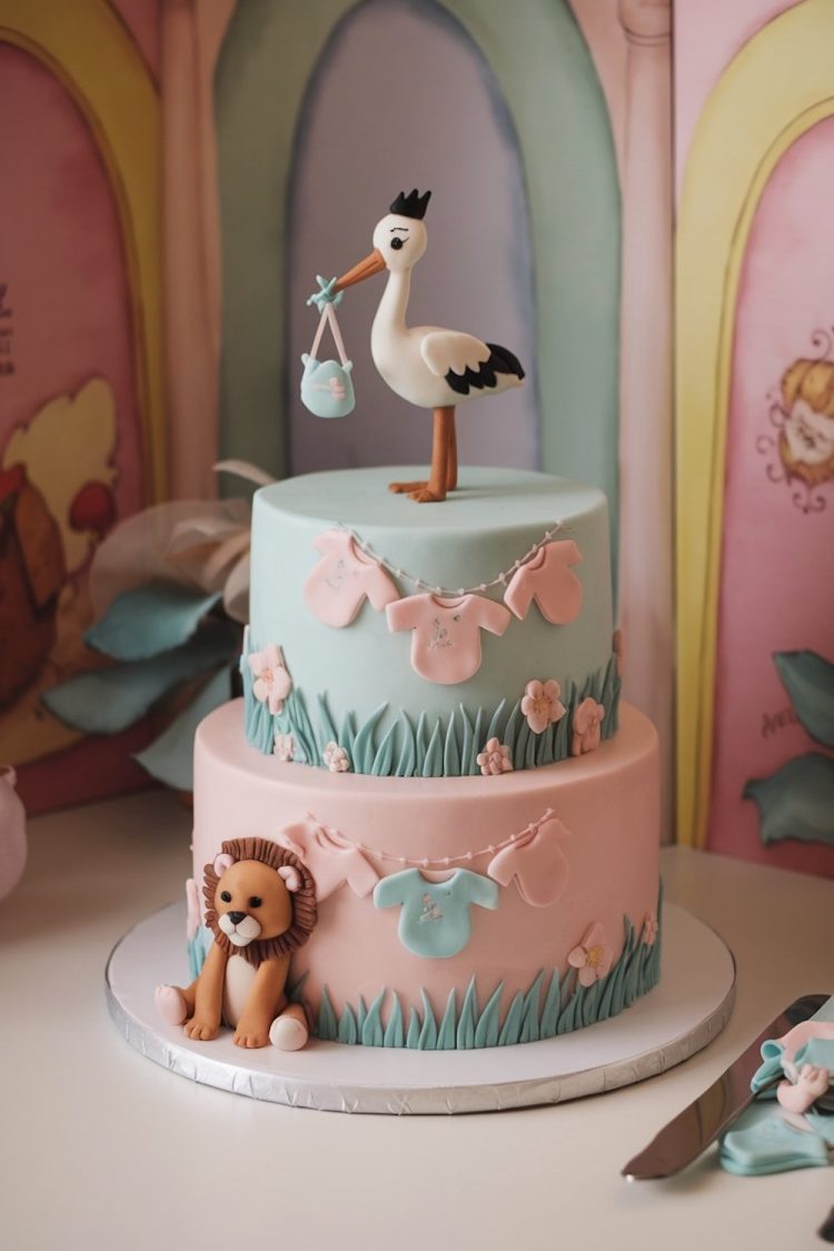 15 Gender Reveal Cake Ideas - Emma's Cake Studio