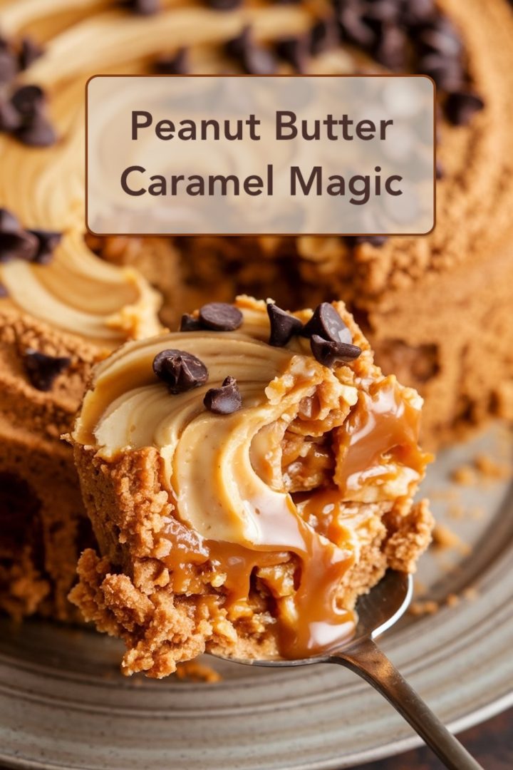 Caramel Peanut Butter Dump Cake: Gooey Goodness with Sweet and Salty ...