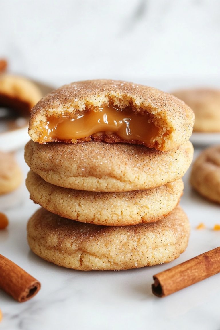 Caramel Stuffed Snickerdoodle Cookies – Easy Snickerdoodles Recipe ...