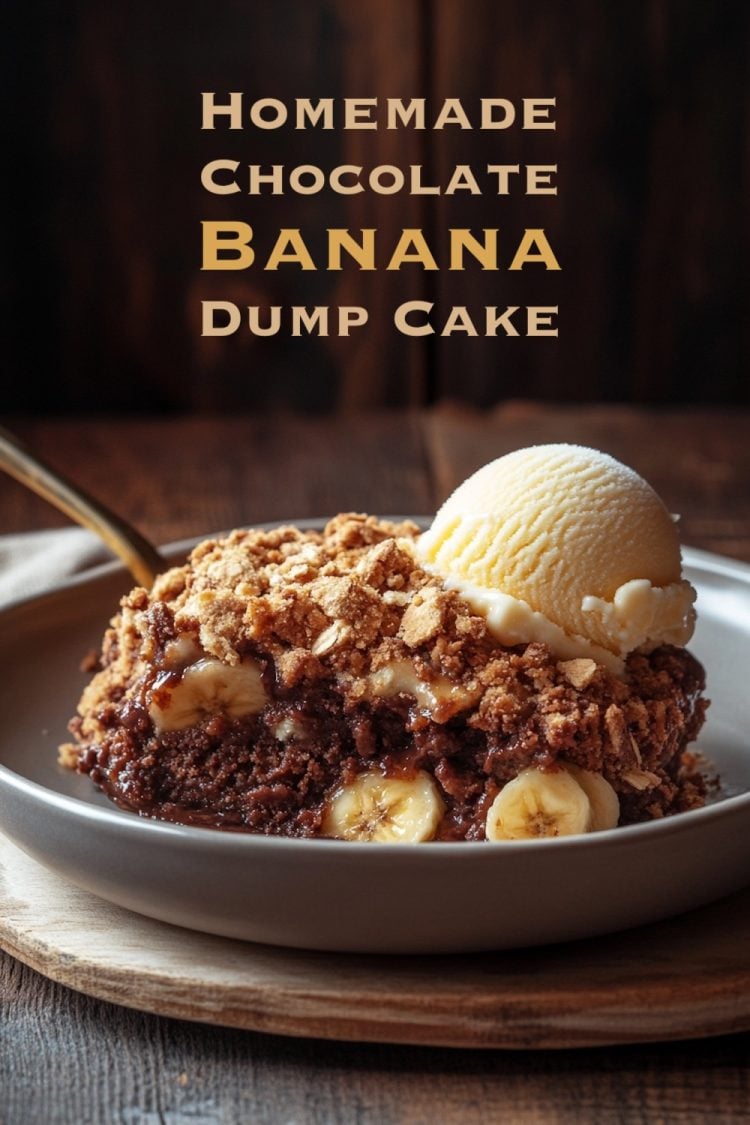 Chocolate Banana Dump Cake Recipe: Delight for a Fun Baking Session ...