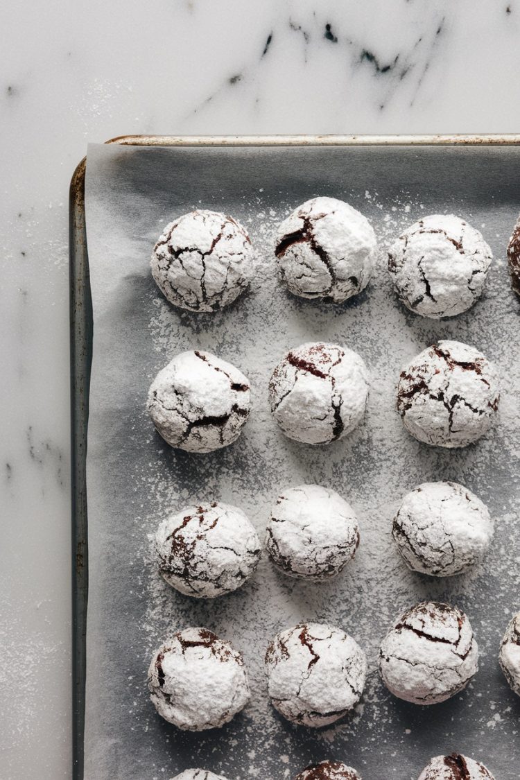 Classic Chocolate Snowball Cookies Recipe - Emma's Cake Studio