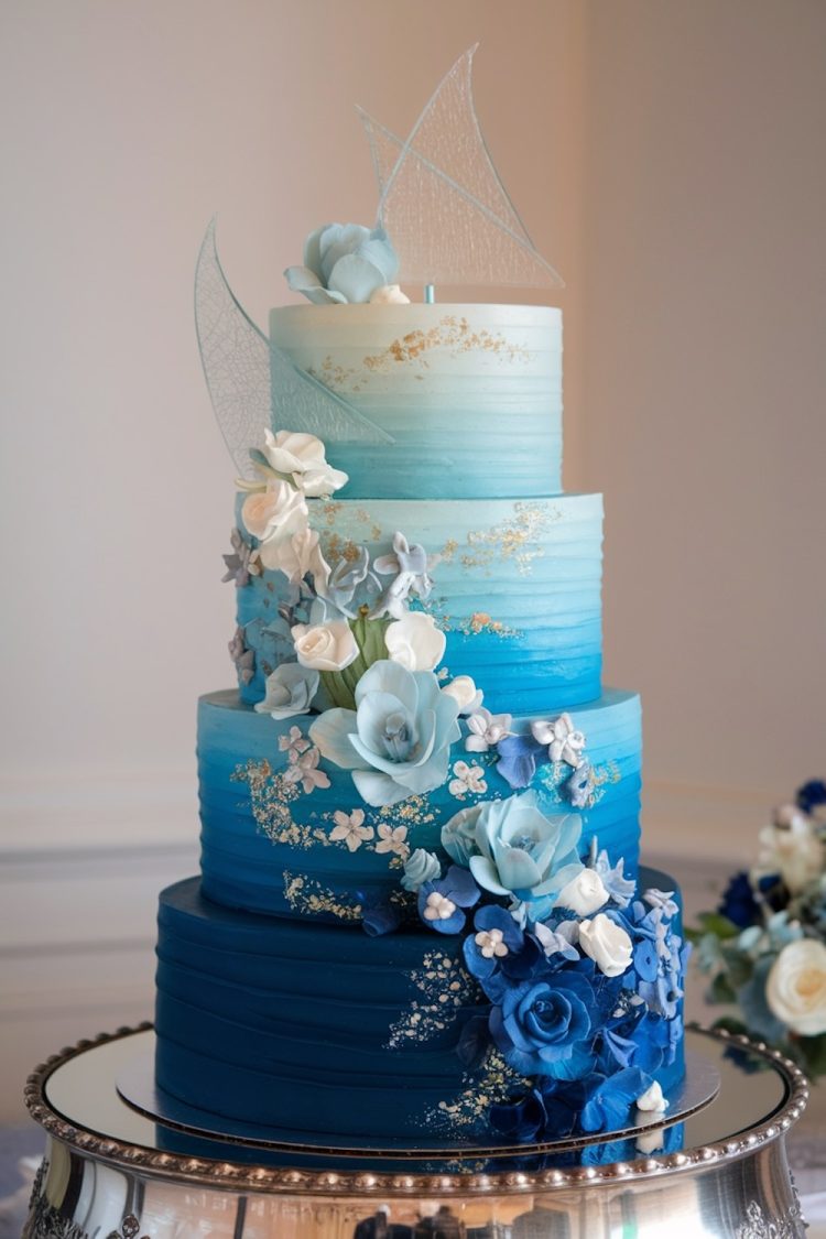 11 Birthday Cake Aesthetic Blue Ideas - Emma's Cake Studio