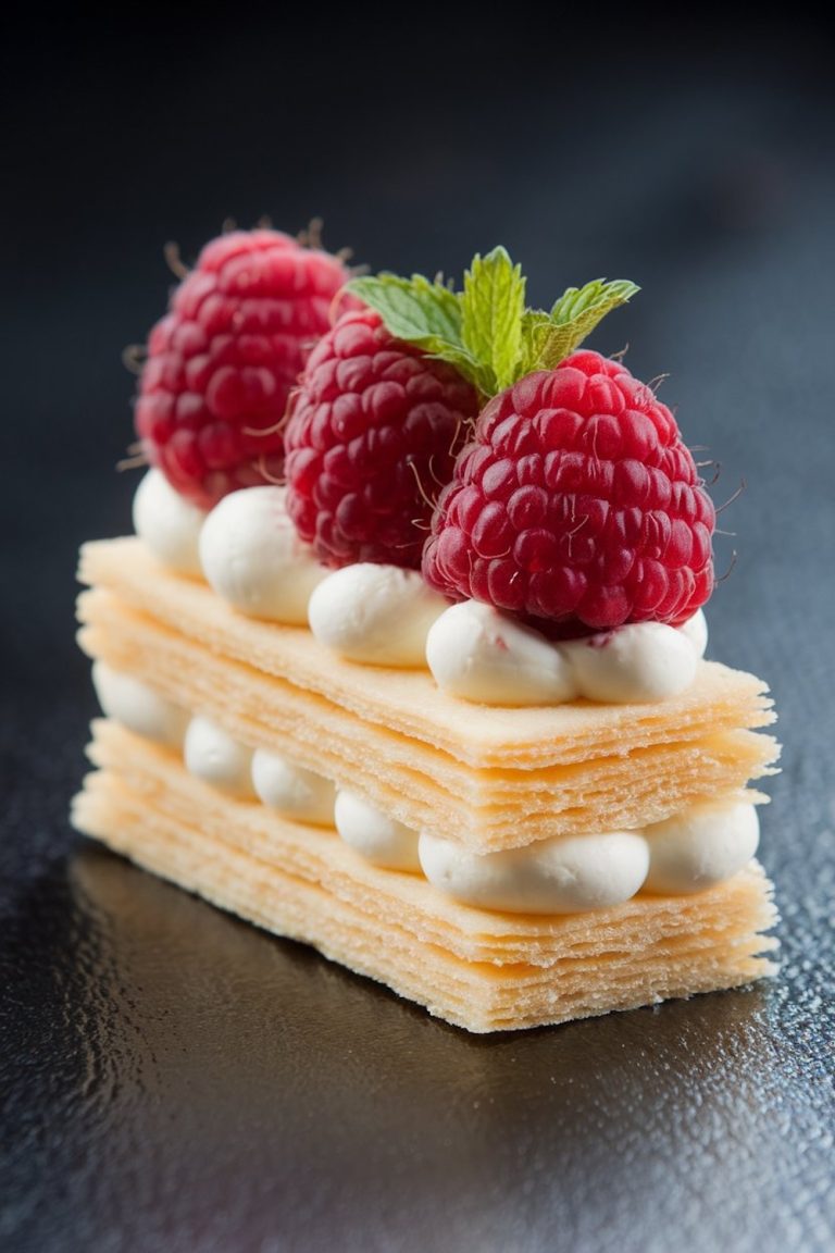 Raspberry Mille-Feuille Cookies - Emma's Cake Studio