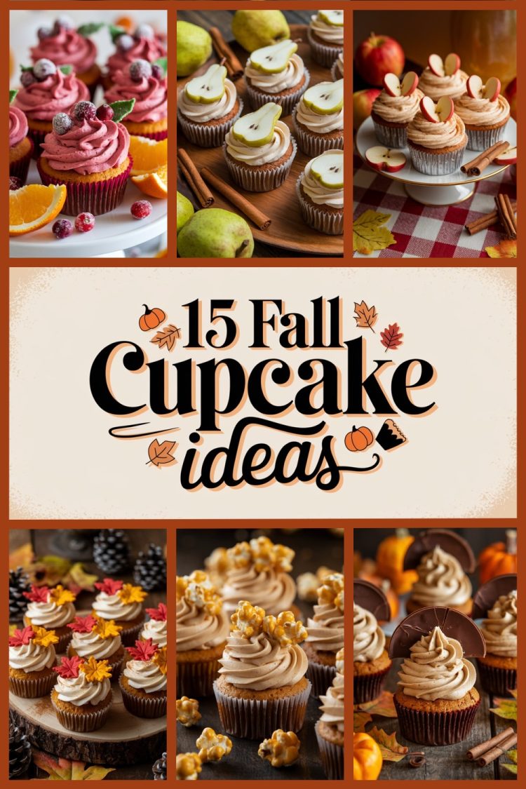 15 Fall Cupcakes – Easy Fall Cupcake Ideas Under $10 And Ready In Under ...