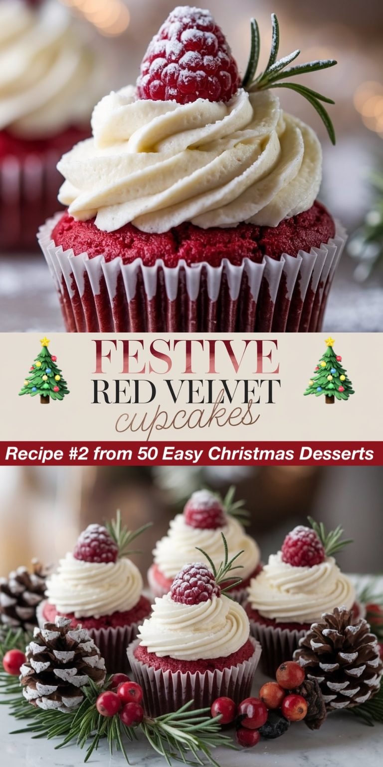 50 Easy Christmas Desserts: Recipes for Festive Treats, Cookies & Sweets
