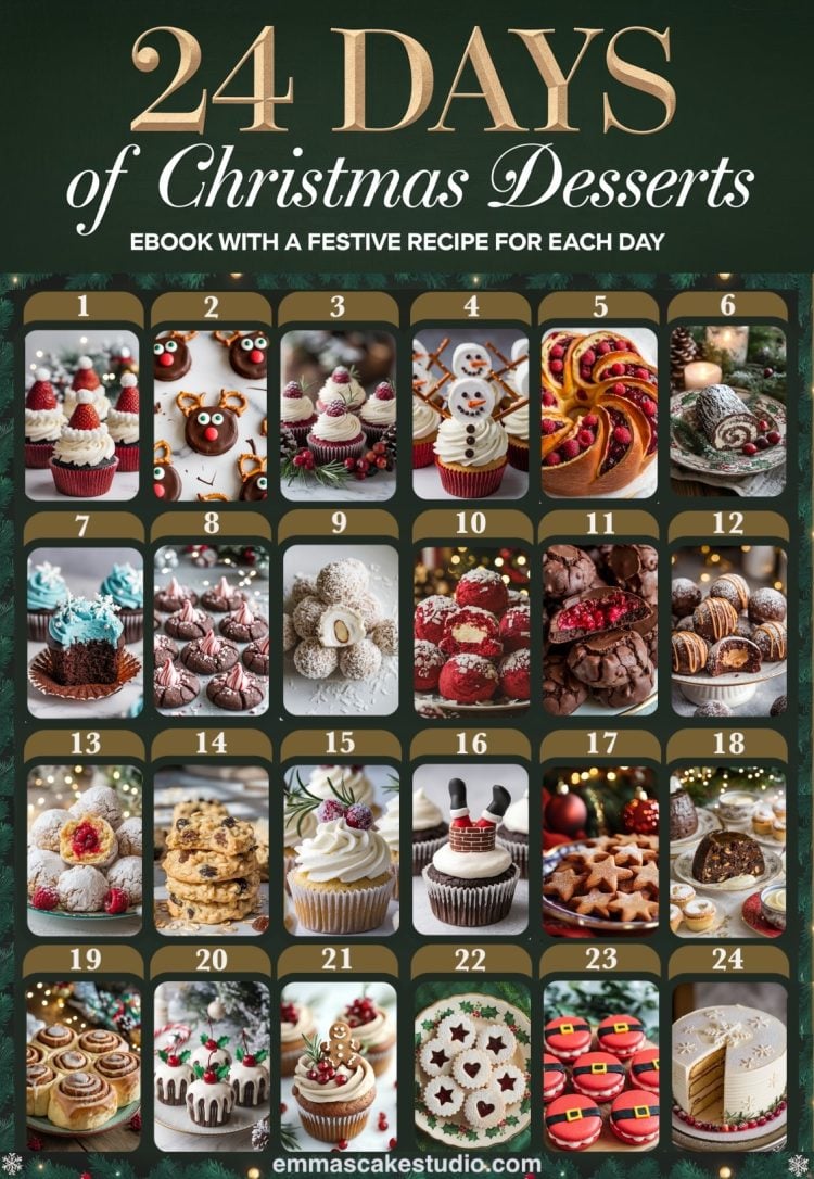 24 Days of Christmas Desserts - eBook with A Festive Recipe for Each ...