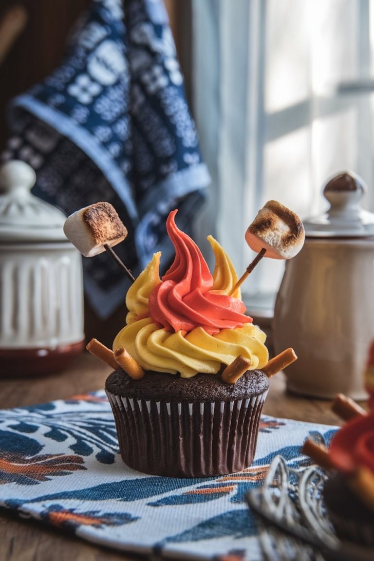 Campfire Cupcakes Recipe - Emma's Cake Studio