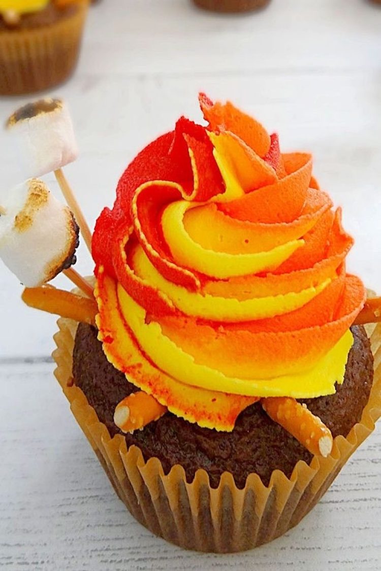 Campfire Cupcakes Recipe - Emma's Cake Studio