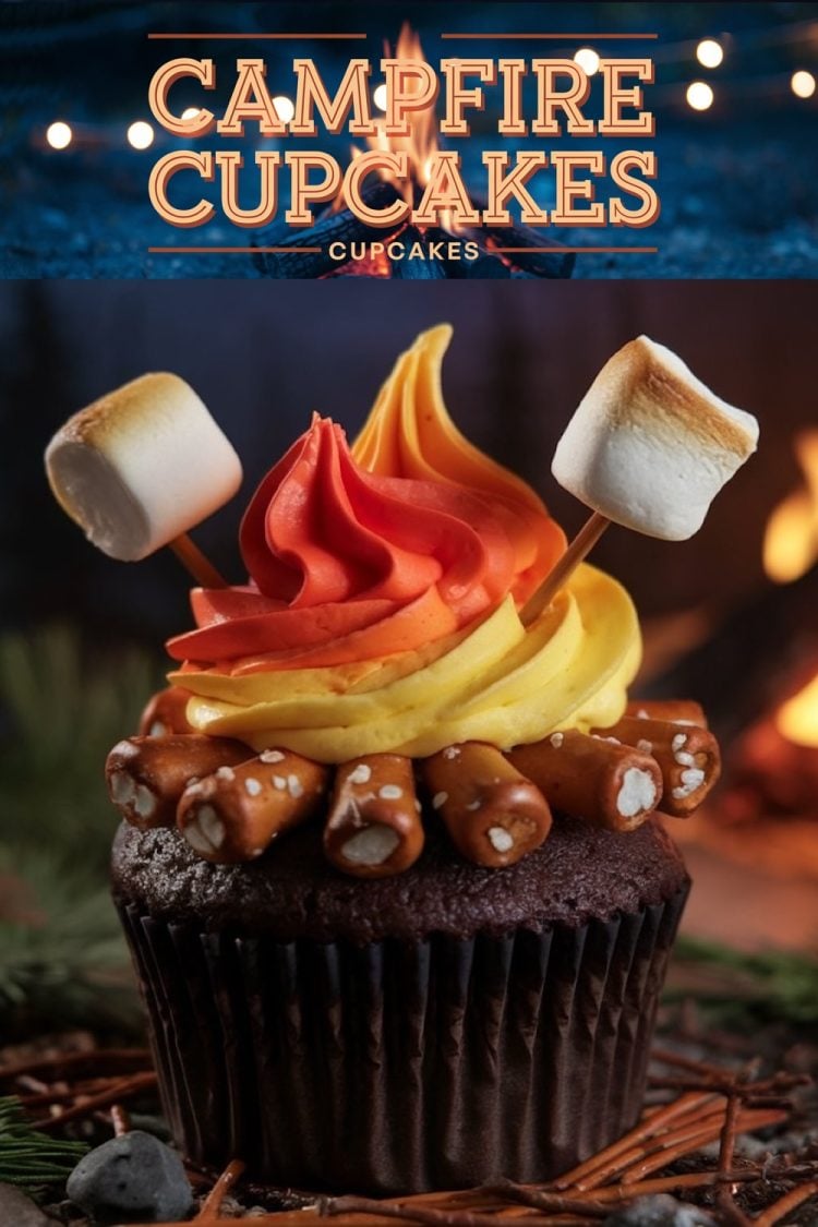Campfire Cupcakes Recipe - Emma's Cake Studio
