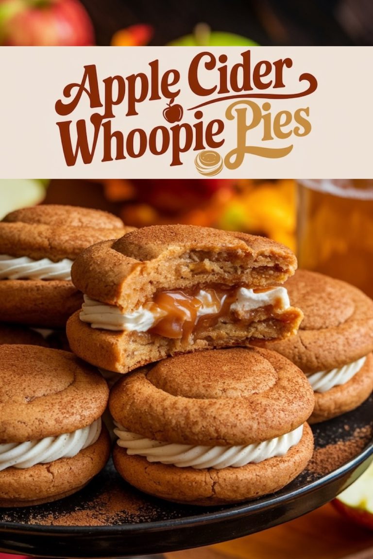 Apple Cider Whoopie Pies – Soft Spiced Cookies With Creamy Filling For ...