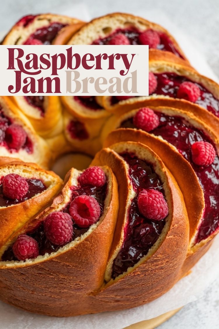 Raspberry Jam Twist Bread Recipe - Emma's Cake Studio