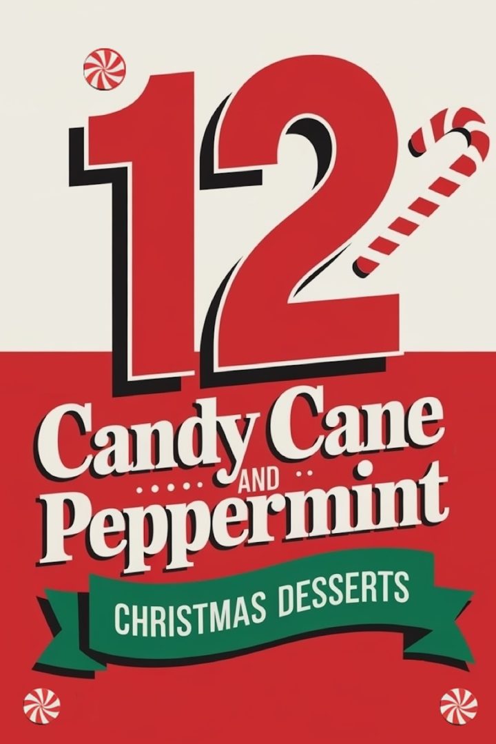 12 Festive Candy Cane and Peppermint Christmas Desserts You’ll Love