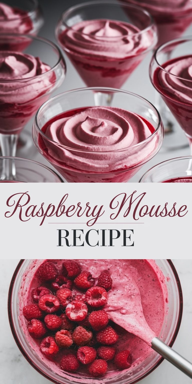 Raspberry Mousse Recipe - Emma's Cake Studio