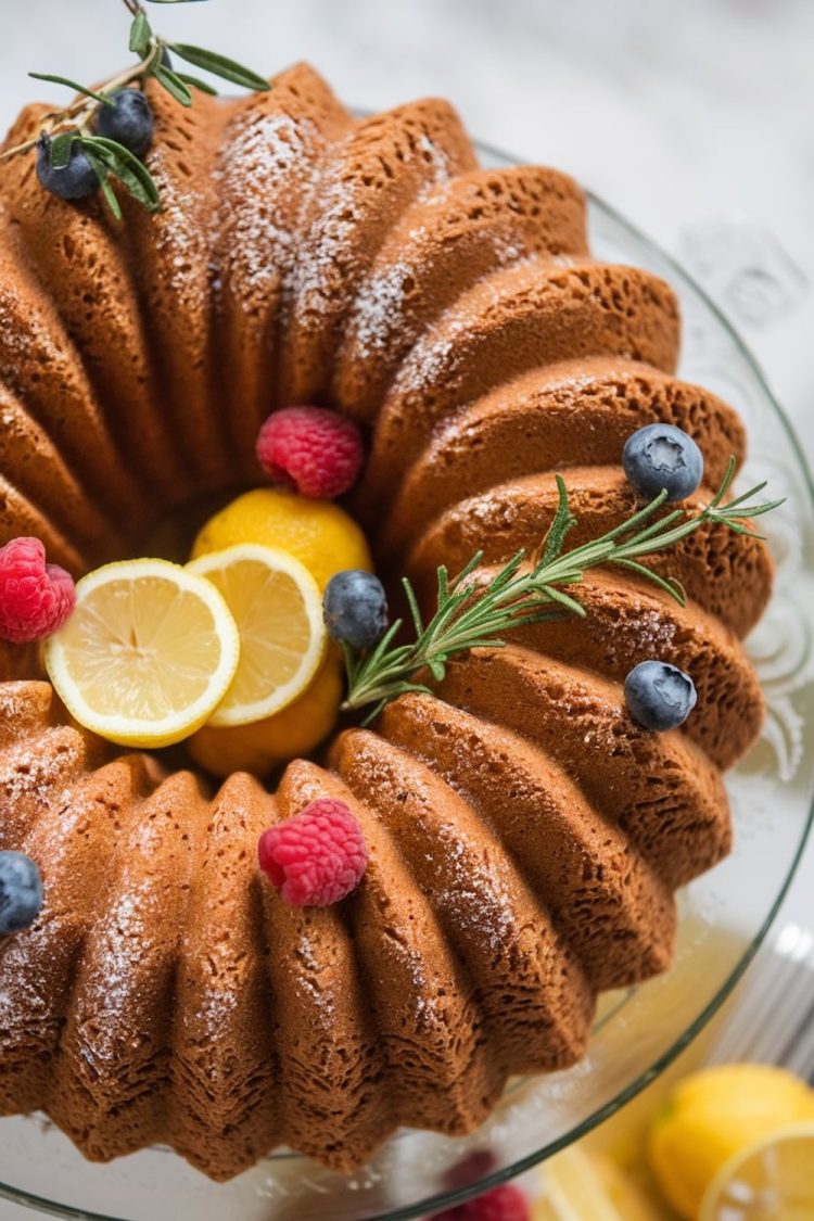 Sour Cream Pound Cake Recipe - Emma's Cake Studio