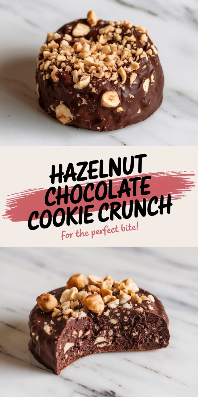 Chocolate Hazelnut Crunch Cookies - Emma's Cake Studio