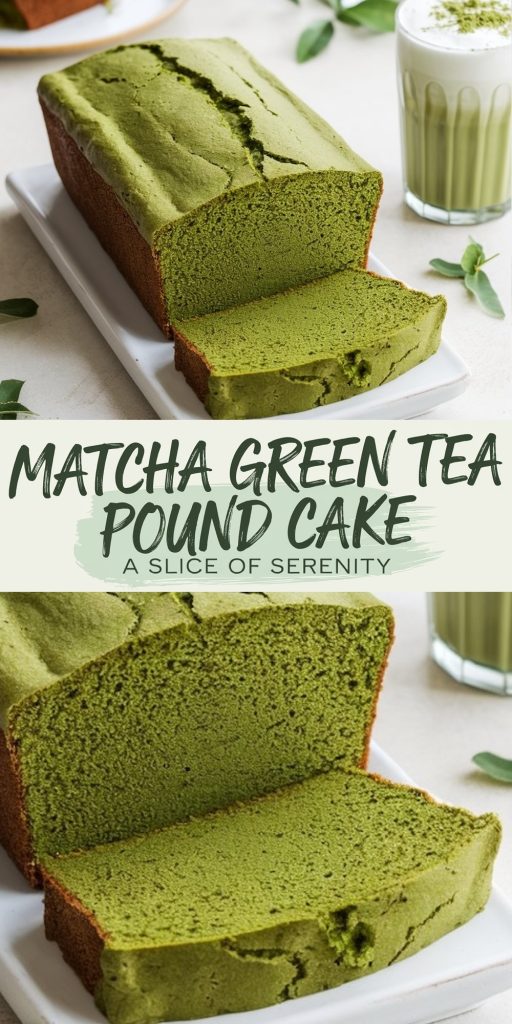 Matcha Pound Cake Recipe: A Sweet, Comforting Loaf with a Touch of Green