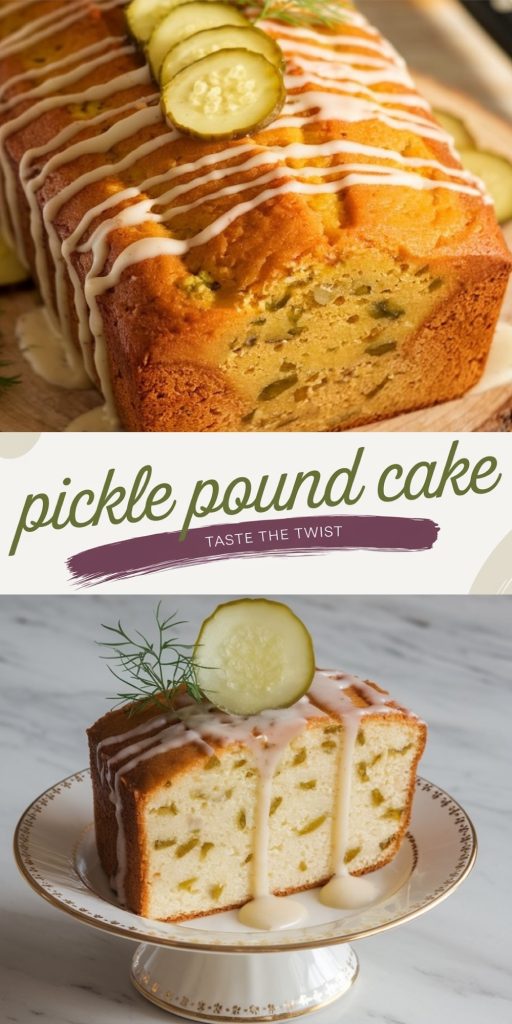 Pickle Pound Cake - Emma's Cake Studio