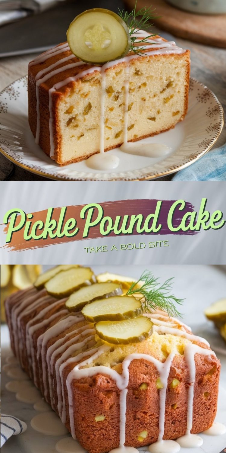 Pickle Pound Cake - Emma's Cake Studio