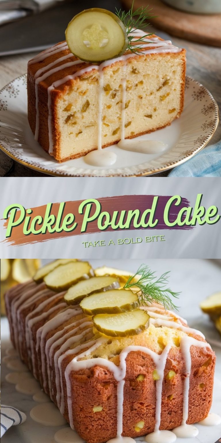 Pickle Pound Cake - Emma's Cake Studio