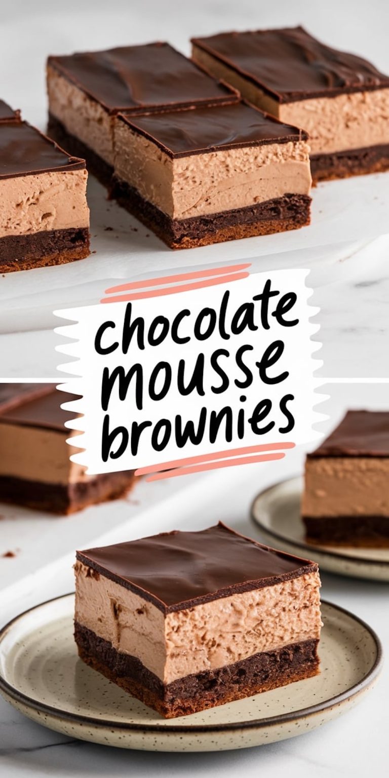 Chocolate Mousse Brownies: Creamy Layers With Decadent Flavor - Emma's ...