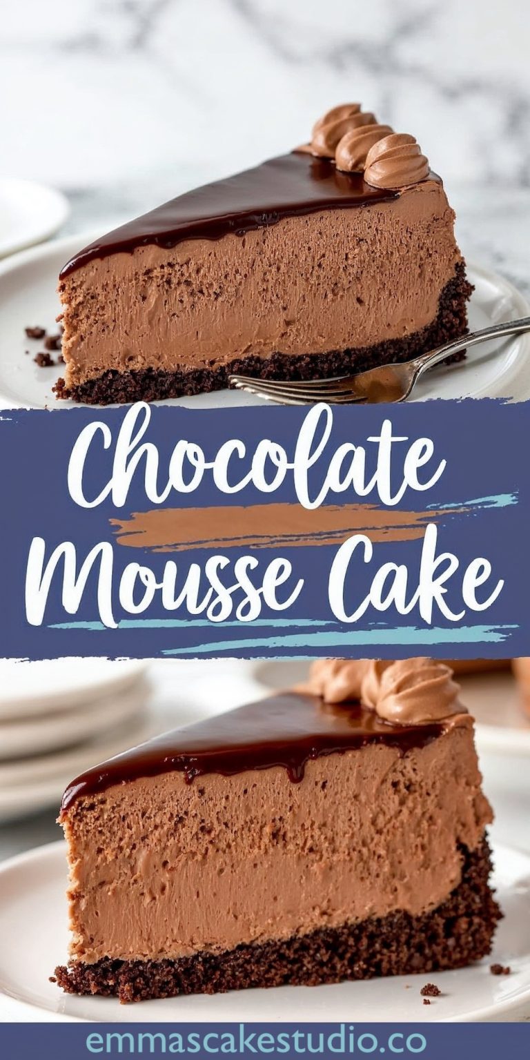Chocolate Mousse Cake Recipe That Brings Joy Every Time - Emma's Cake ...