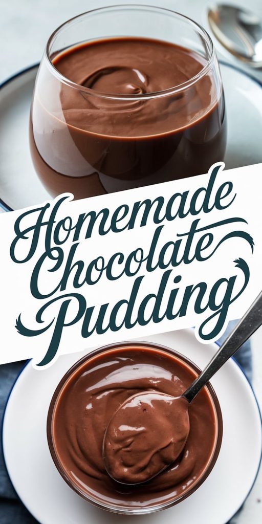 Creamy Homemade Chocolate Pudding Recipe: A Velvety Treat - Emma's Cake ...