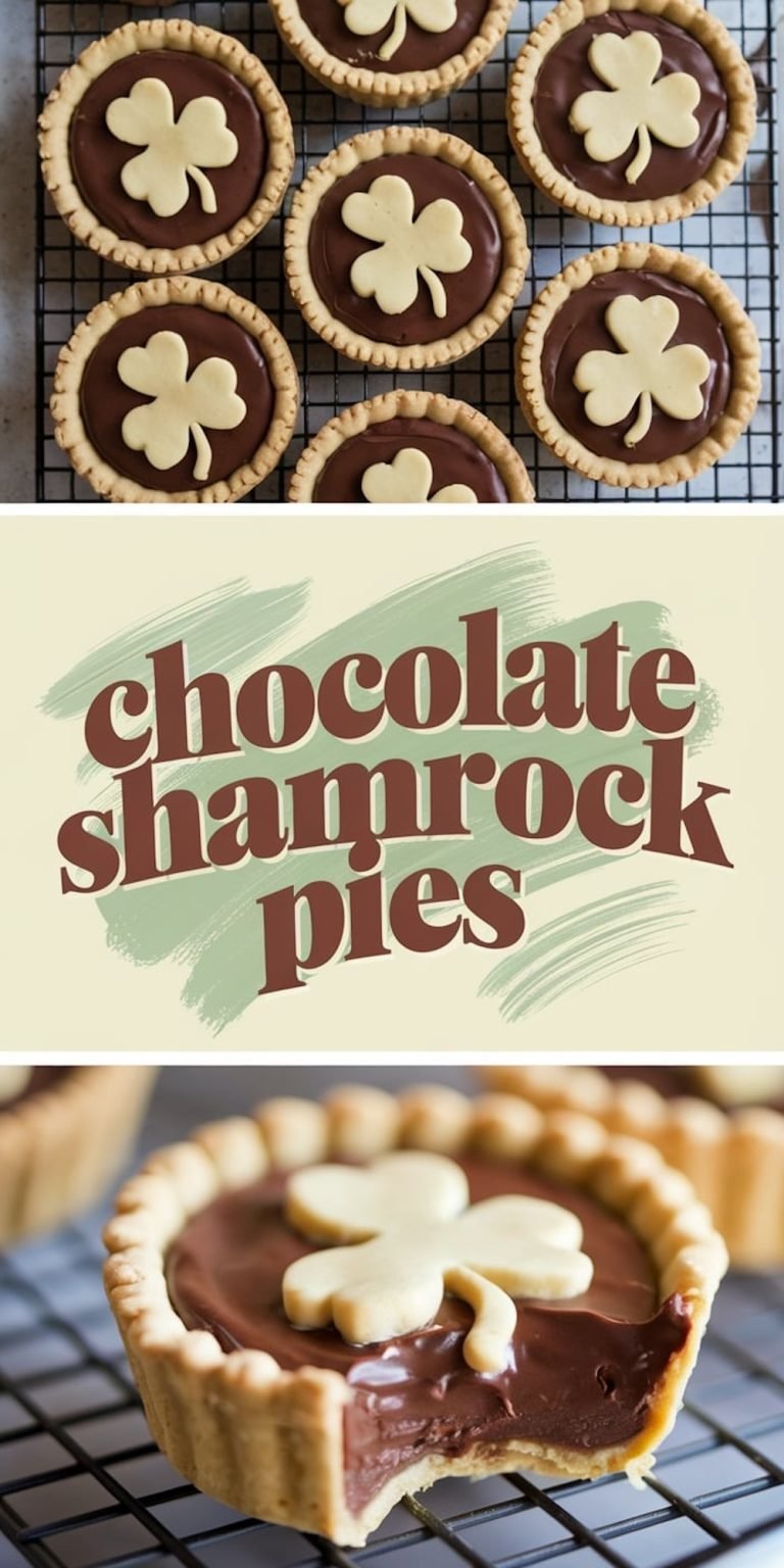 Chocolate Shamrock Pies: Festive And Creamy For St. Patrick’s Day ...