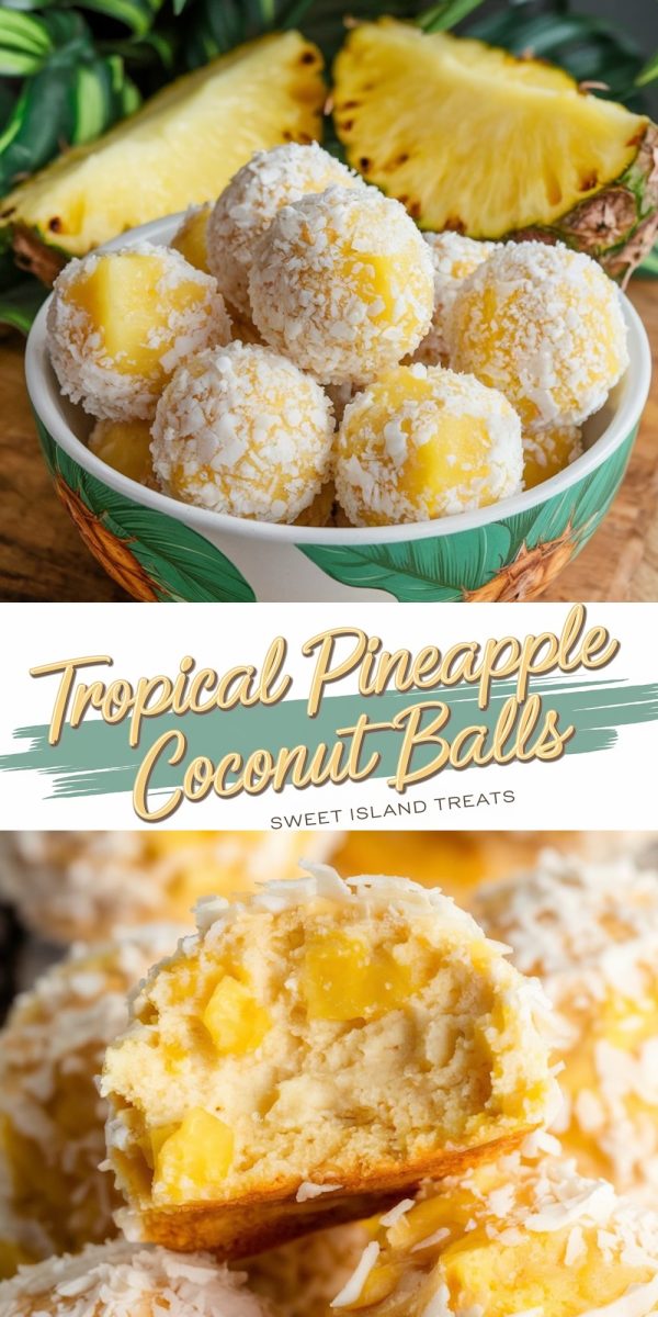 Pineapple Coconut No Bake Balls: A Dessert That Brings Back Memories
