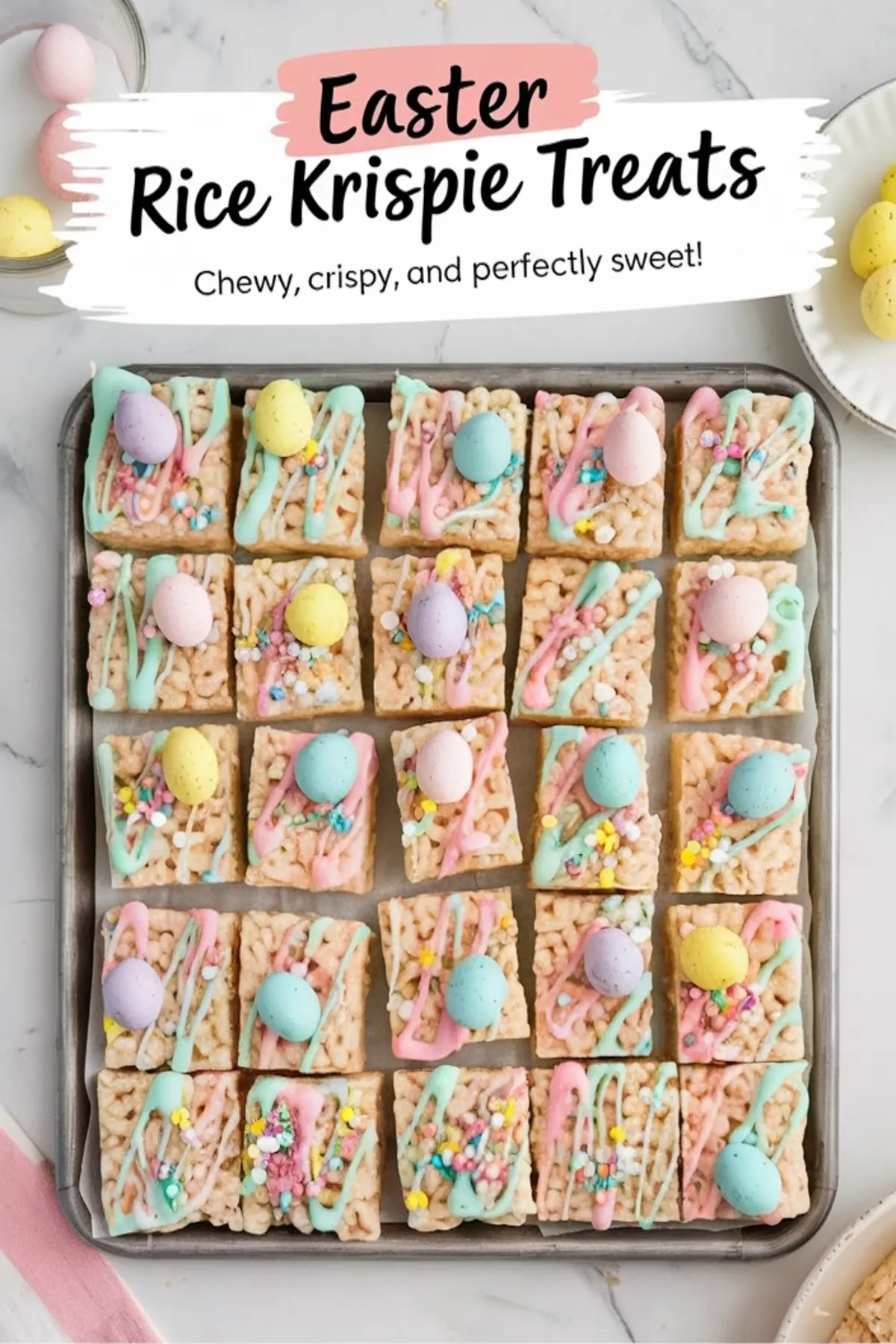 Easter Rice Krispie Treats - Emma's Cake Studio