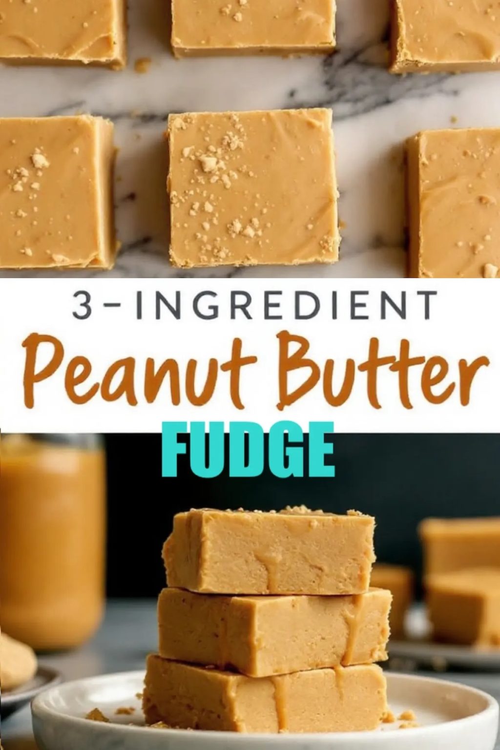 Quick 3-Ingredient Peanut Butter Fudge: Easy, Fast, and 3-Minute ...