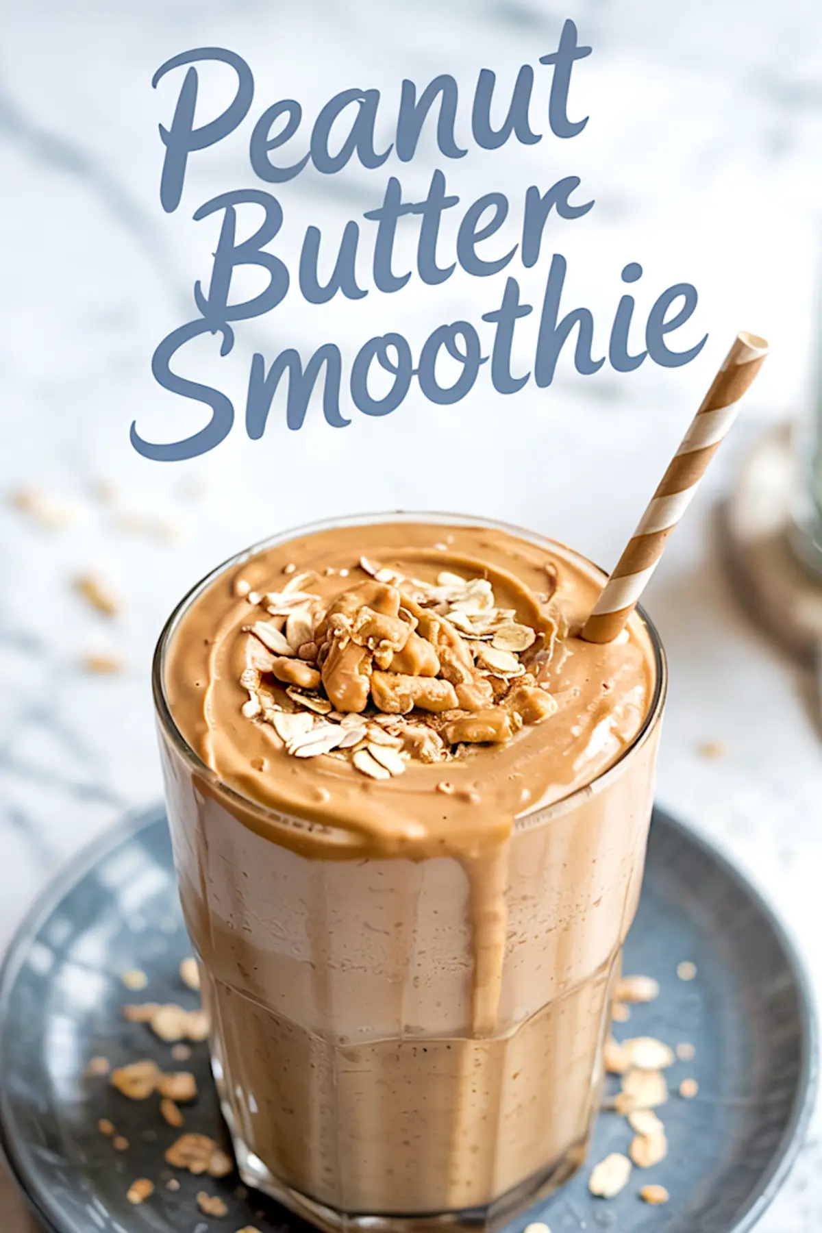 Creamy Peanut Butter Banana Smoothie: Protein-Rich Healthy Breakfast ...