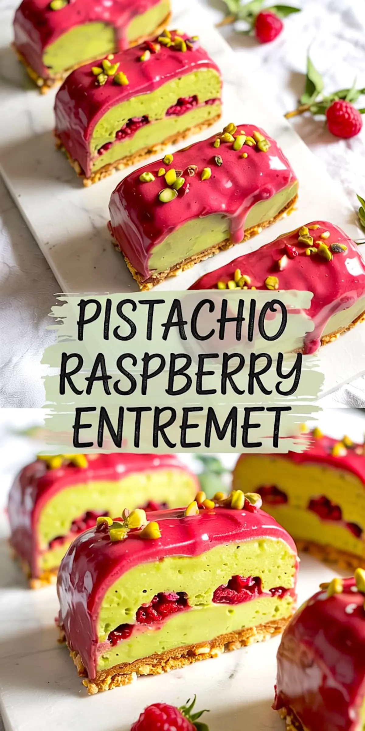Pistachio Raspberry Entremet Recipe: Elegant Layers Anyone Can Master