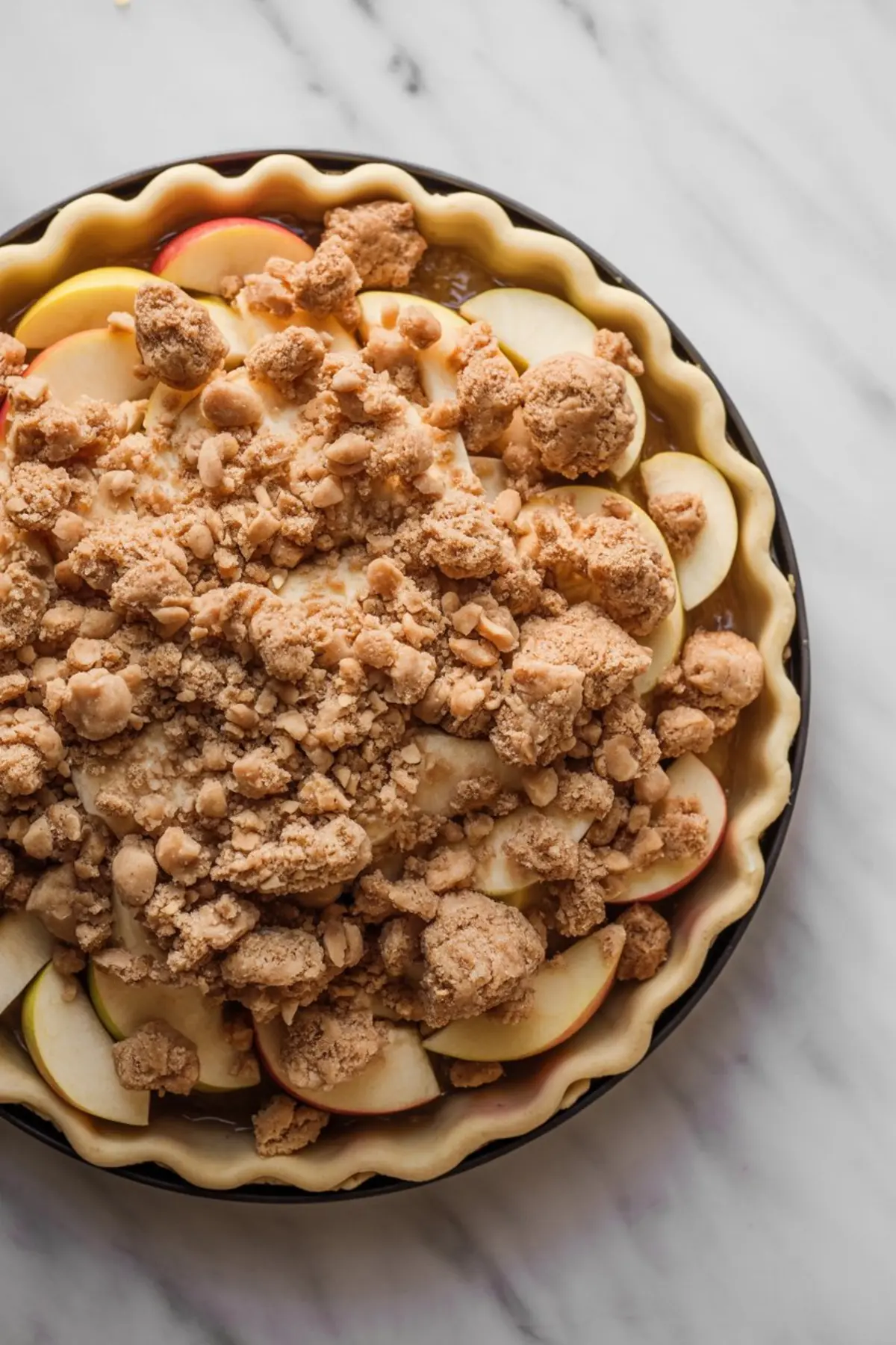Apple Crumble Pie Recipe: Best Apple Pie with Crumb Topping & Buttery ...