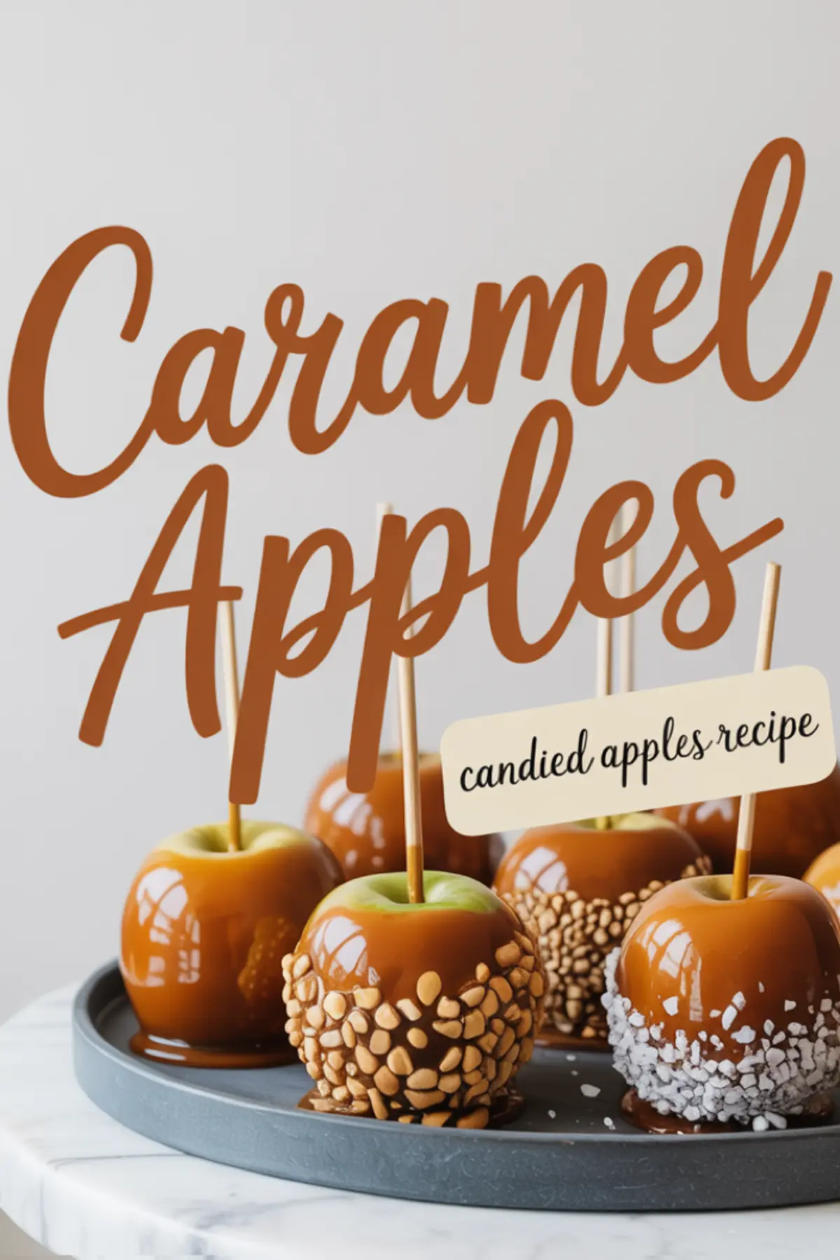 Caramel Apples Recipe: Easy Homemade Fall Caramel Apple Desserts - Emma ...