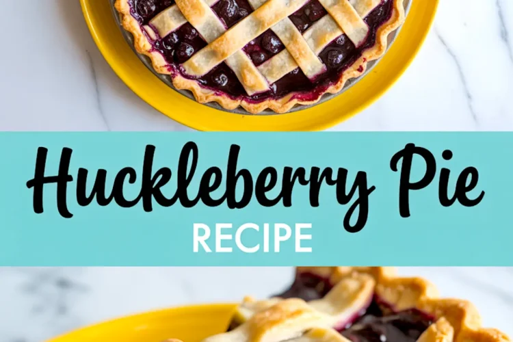 Huckleberry Pie Recipe That Holds Its Shape Beautifully - Emma's Cake ...