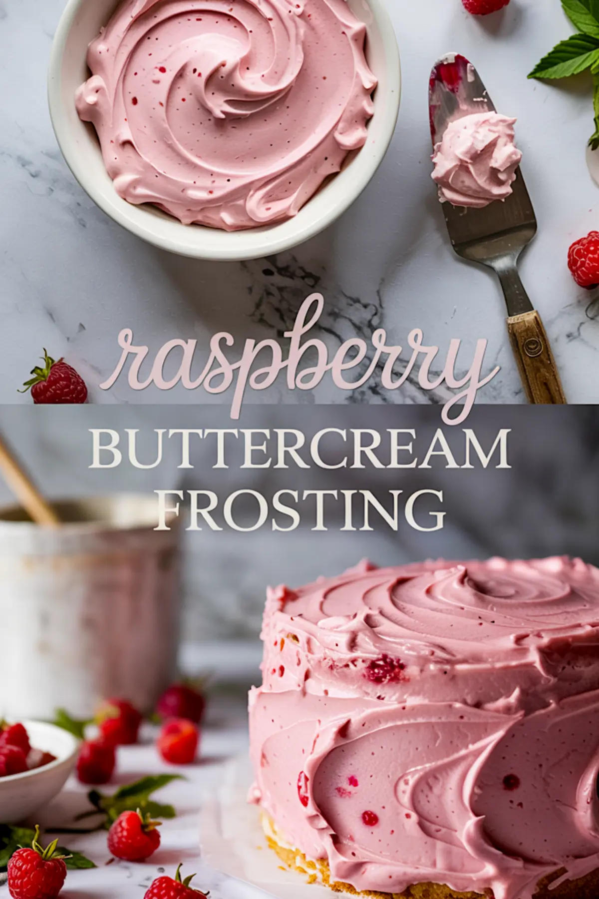 Raspberry Buttercream Frosting That Tastes Like Spring on a Spoon ...