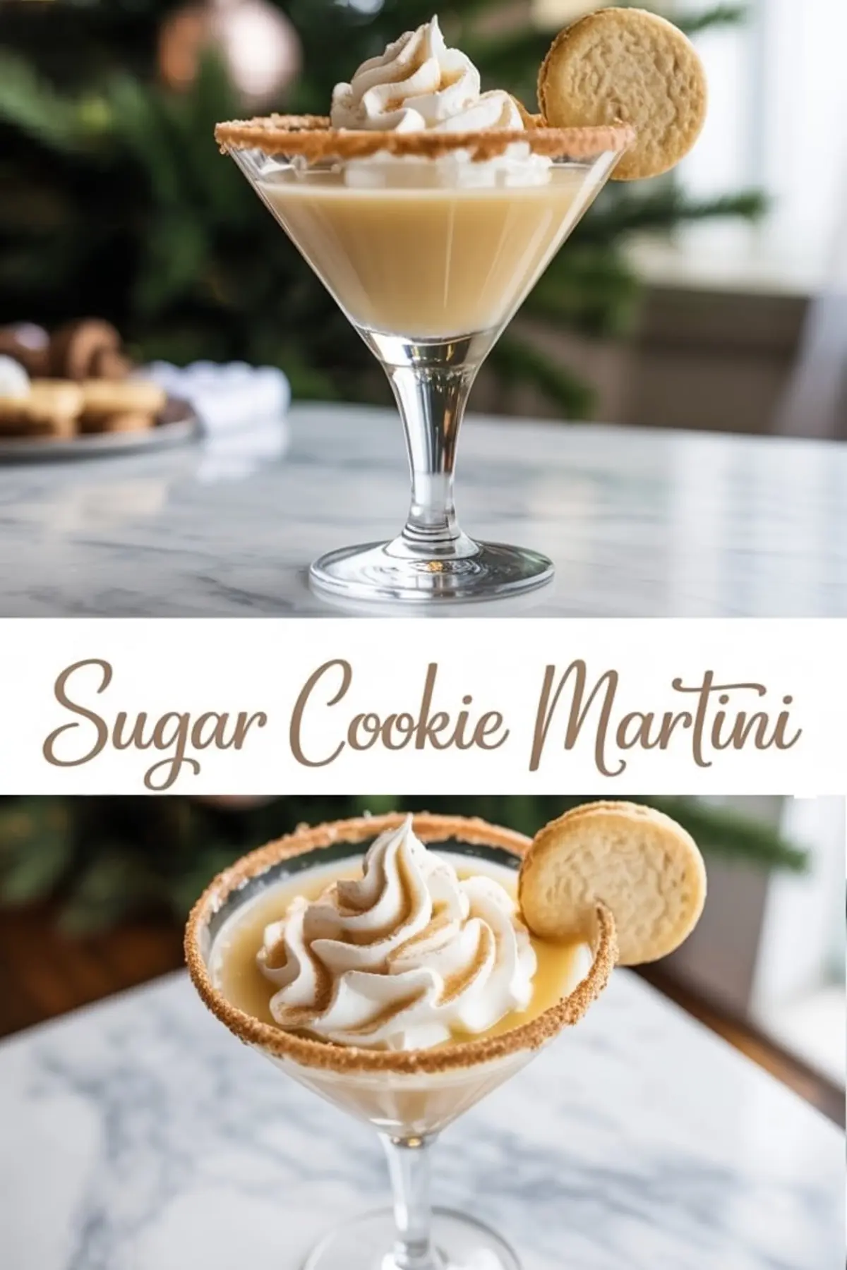 Sugar Cookie Martini Recipe – A Festive Christmas Martini That Tastes ...