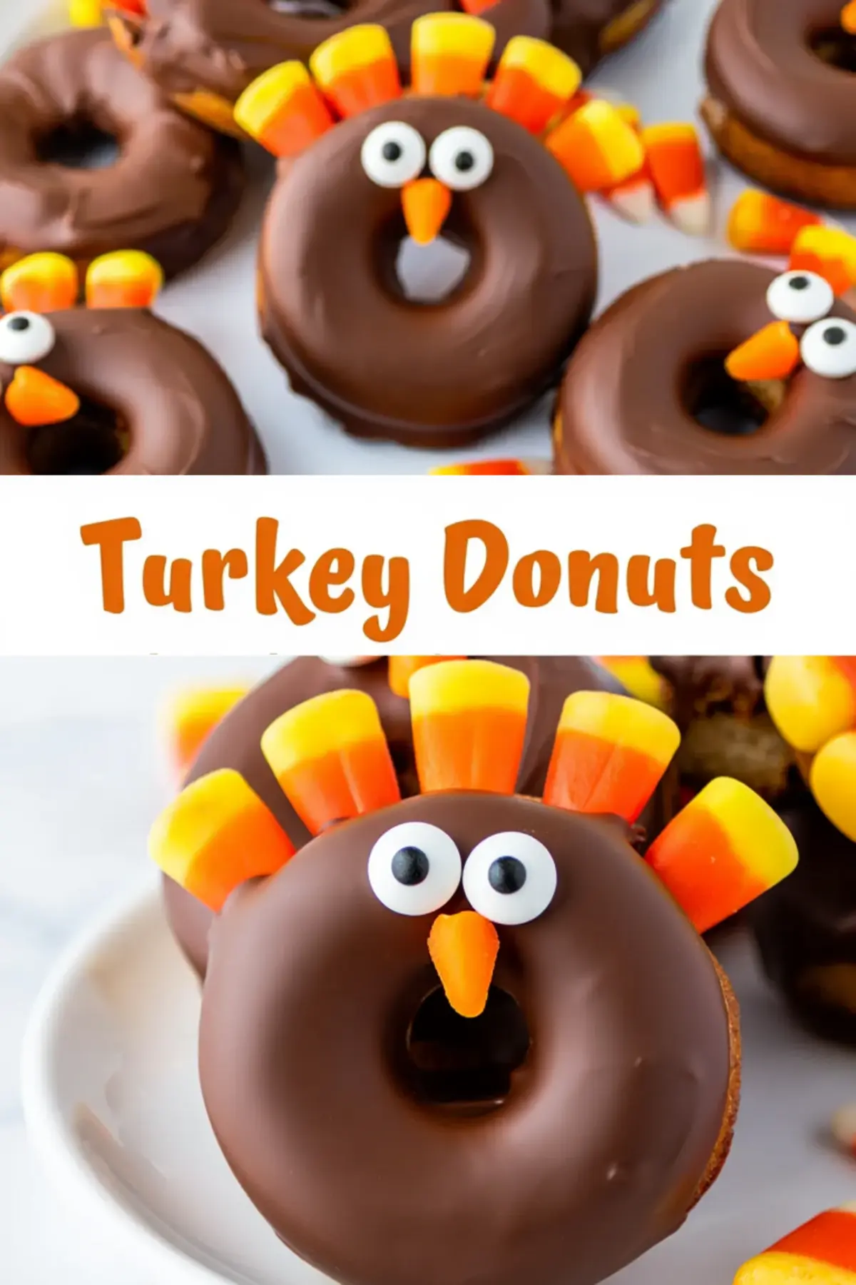 Turkey Donuts – Easy Thanksgiving Donuts Ideas For Holiday Snacks ...