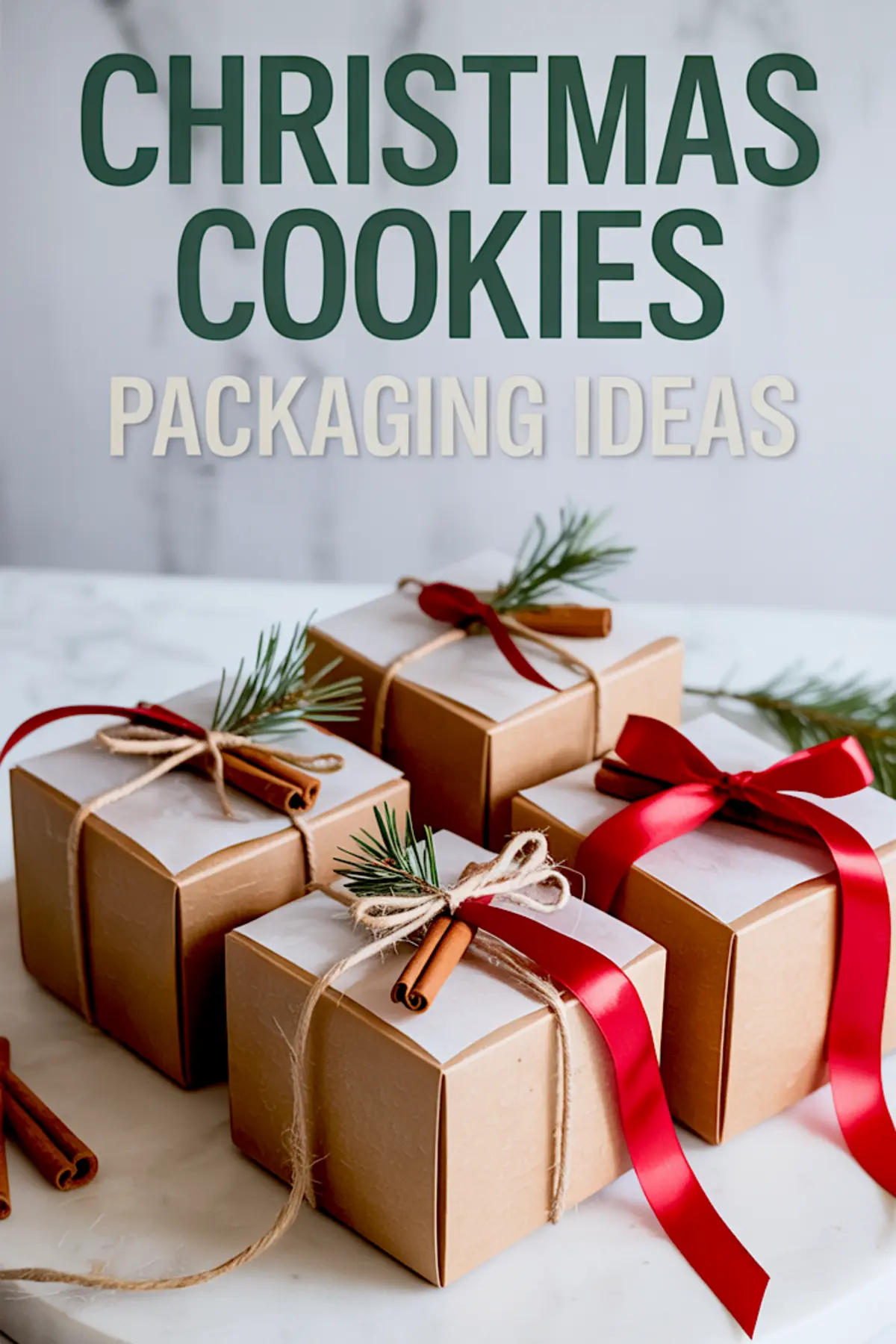 Christmas Cookies Packaging Ideas for Gifting & Display - Emma's Cake ...
