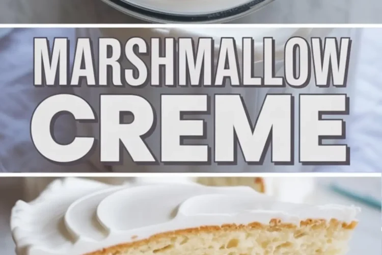 Easy Marshmallow Cream Recipe: Fluff for Cakes & Cookies - Emma's Cake ...