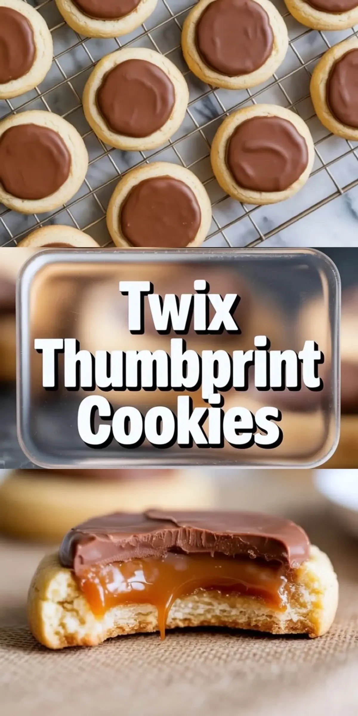 Twix Thumbprint Cookies: Easy Candy-Inspired Cookie Dessert - Emma's ...